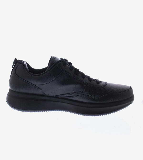 Buy Skechers Go Walk Steady Performance Black Black In Black ...