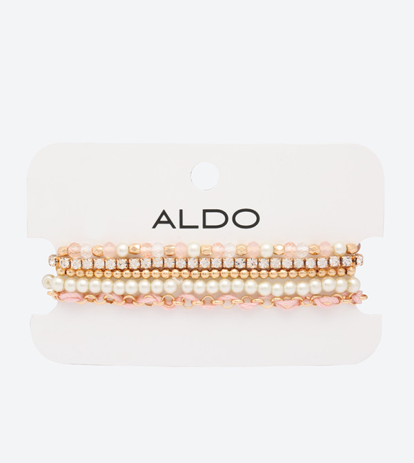 Buy Aldo Accessories Woodriver Bracelet Pink In Pink | 6thStreet Qatar