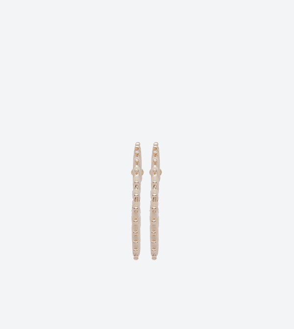 Buy Aldo Accessories Jegricka Hoop Closure Modern Earrings Beige In ...