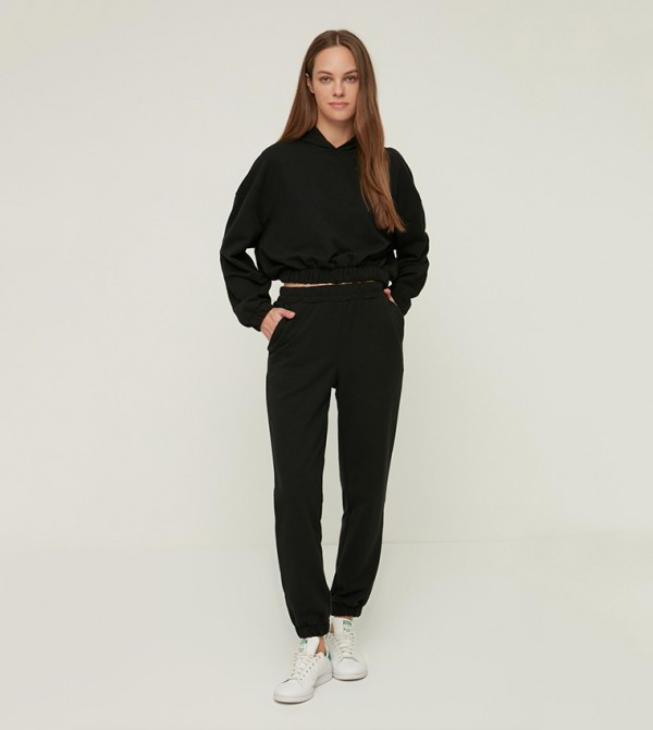 Buy Trendyol Knitted Tracksuit Set In Blue | 6thStreet Oman