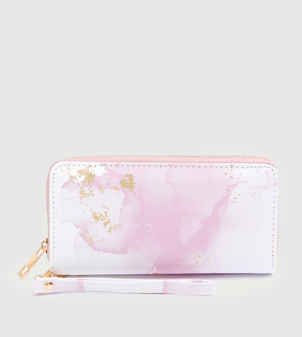 Buy Ardene Blush Marble Wallet With Gold Foil In Multiple Colors ...