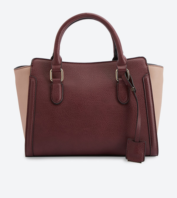 Buy Call It Spring Andira Tote Bag Dark Purple 30104055 ANDIRA In ...