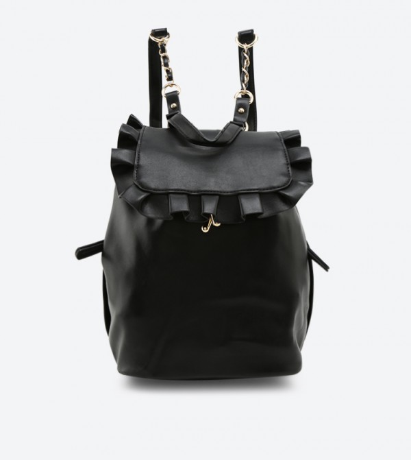 Buy Call It Spring Pointe Backpack Black In Black | 6thStreet Qatar