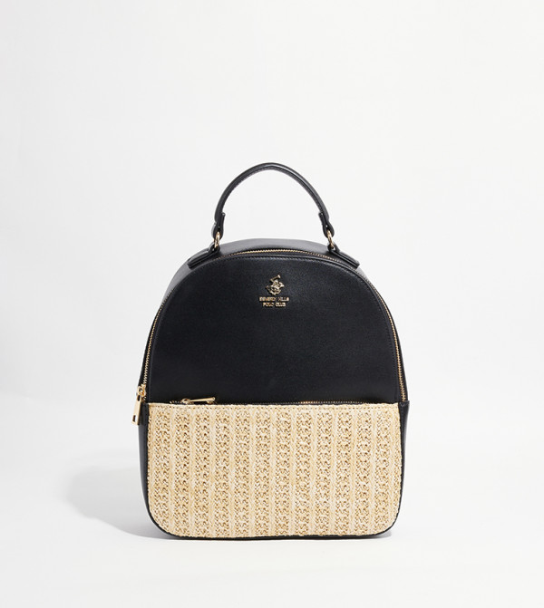 Buy Beverly Hills Polo Club Color Block Backpack In Black | 6thStreet UAE