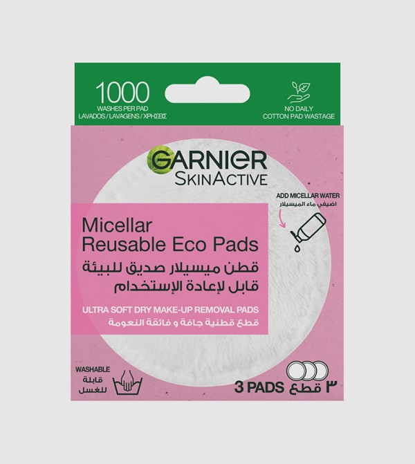 Buy Garnier Skin Active Micellar Reusable Eco Pad 20.9g In Multiple ...