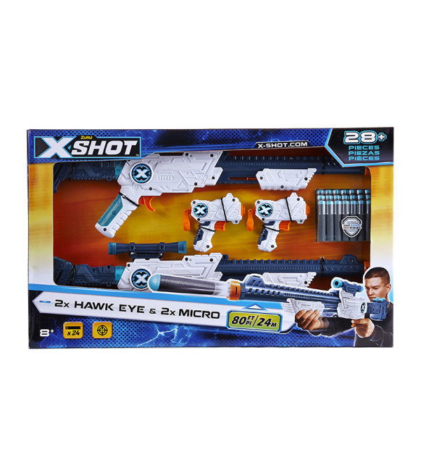 Buy Undefined X Shot Excel Combo 2HawkEye & 2Micro In Multiple Colors ...