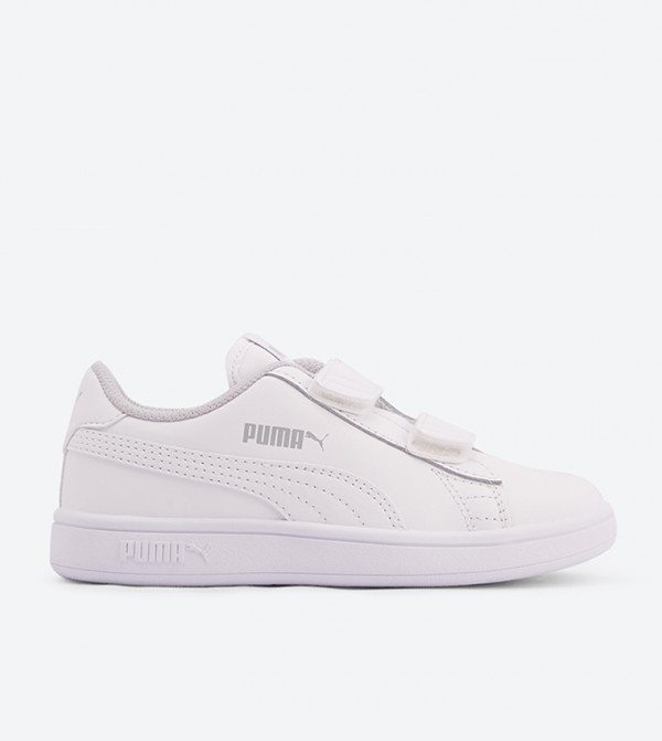 Buy Puma Velcro Fastening Round Toe Sneakers White In White | 6thStreet ...