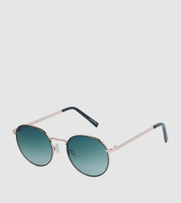 Buy Jack & Jones Round Sunglasses In Gold | 6thStreet UAE
