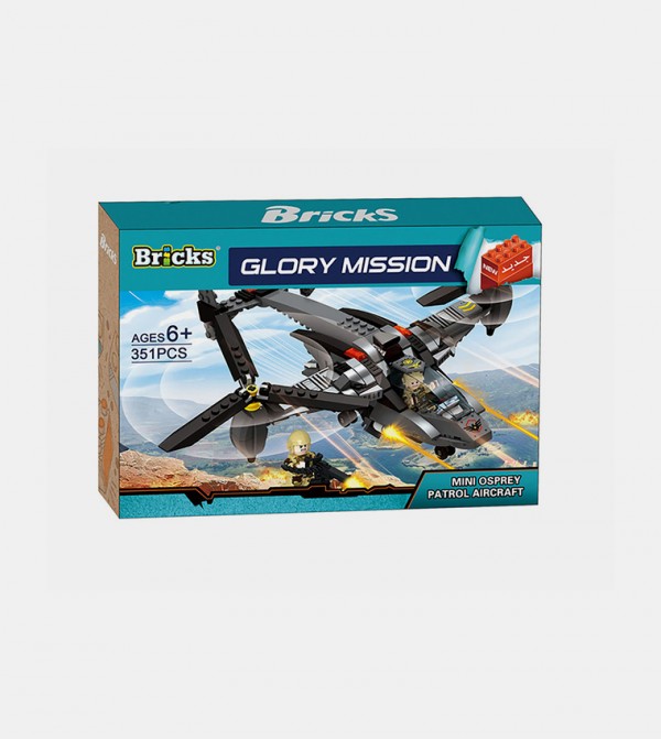 Buy BABY LUV Glory Mision Blocks 351 Pieces In Multiple Colors ...