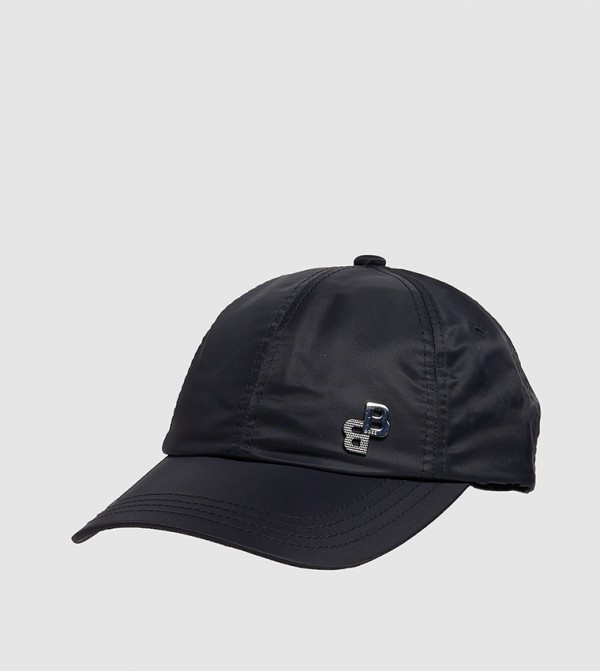 Buy BOSS Metal Accent Baseball Cap In Black | 6thStreet Bahrain