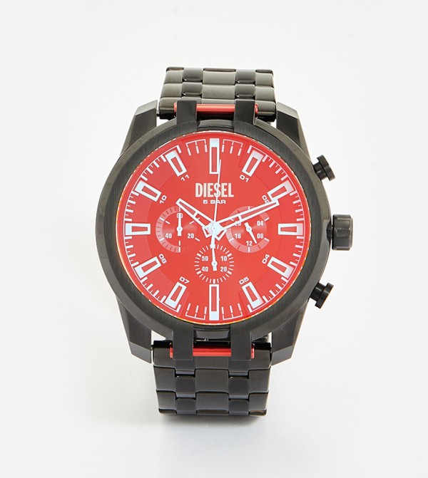 Buy Diesel Split Chronograph Watch In Black | 6thStreet UAE