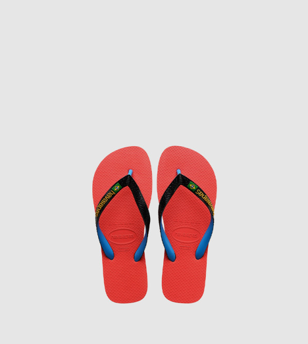 Buy Havaianas Brasil Mix Open Toe Flip Flops In Pink | 6thStreet Kuwait
