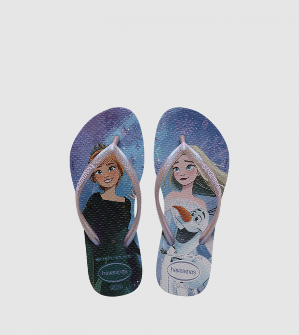 Buy Havaianas Kids Slim Frozen Flip Flops In Multiple Colors ...