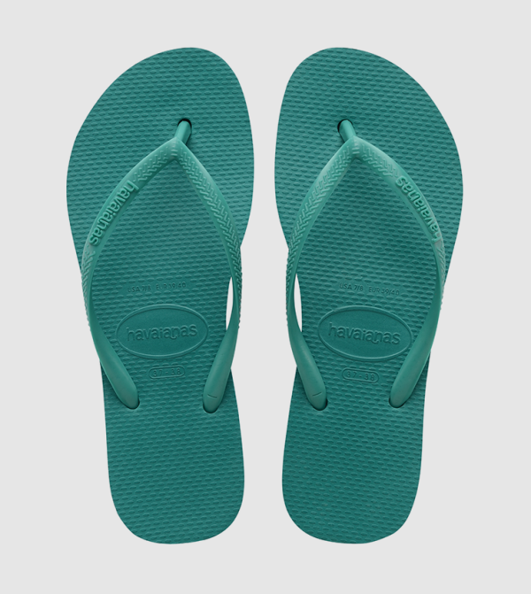 Buy Havaianas Slim Flatform Flip Flops In Green | 6thStreet Saudi Arabia