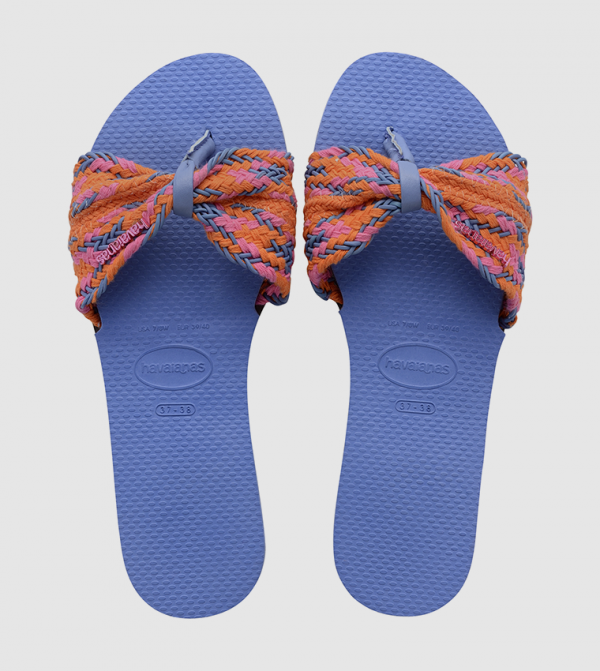Buy Havaianas You St. Tropez Mesh Flip Flops In Blue | 6thStreet UAE