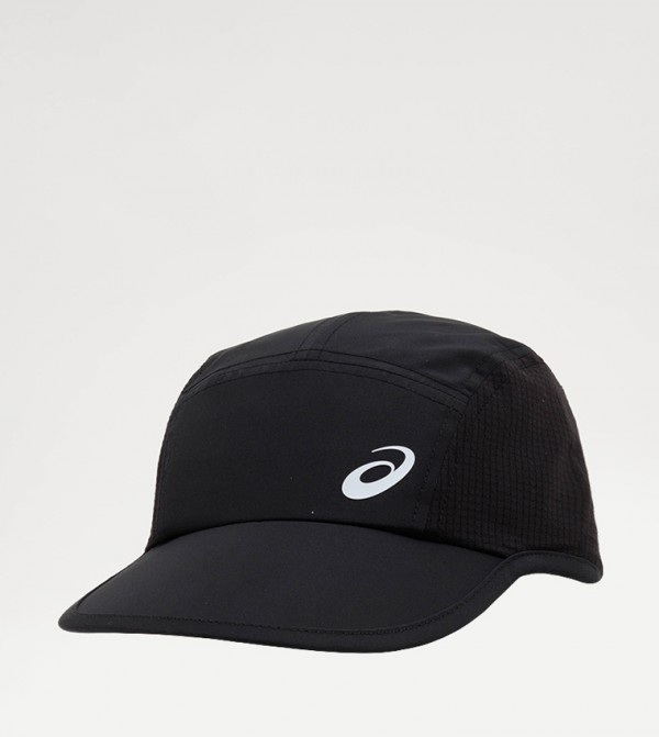 Buy Asics Logo Printed Baseball Cap In Black | 6thStreet UAE