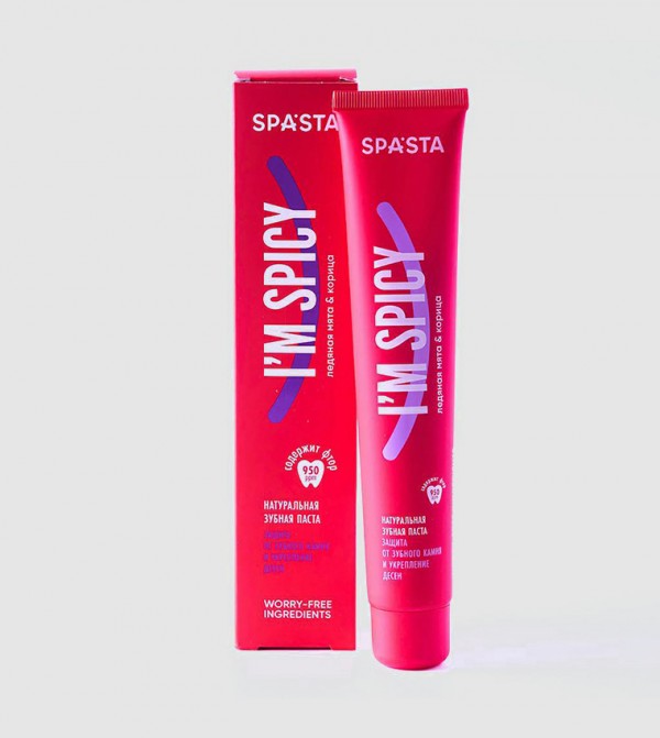 Buy Spasta Natural Toothpaste I Am Spicy Antiplaque And Gum ...