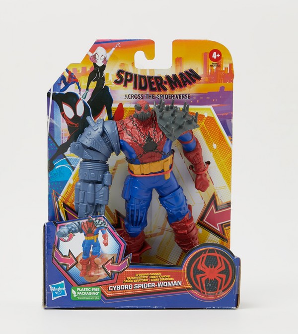Buy HASBRO Across The Spider Verse Cyborg Spider Woman Toy, 6 Inch ...
