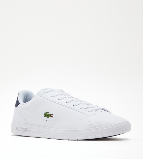 Buy Lacoste GRADUATE PRO Low Top Sneakers In White | 6thStreet Kuwait