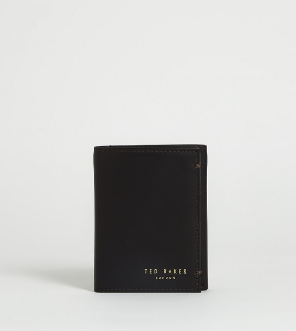Buy Ted Baker JOHHNN Tri Fold Leather Wallet In Brown | 6thStreet UAE