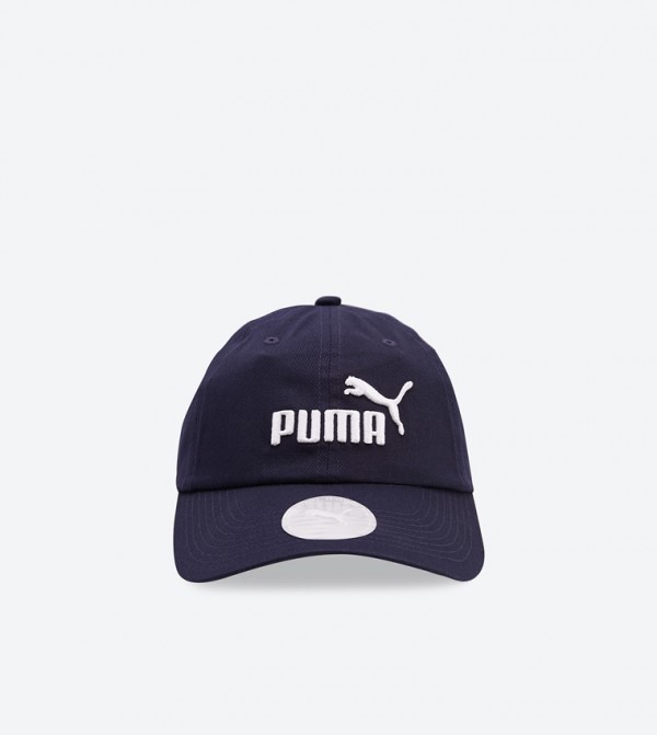 Buy Puma Velcro Closure Essential Logo Details Cap Blue In Blue ...
