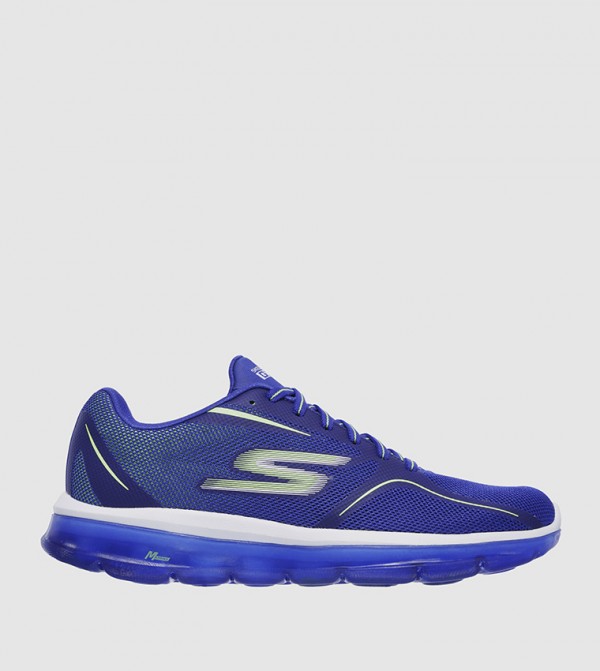 Buy Skechers Go Air 2 Running And Training Blue Lime In Blue ...