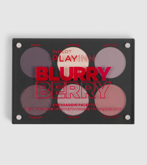 Buy Inglot Playinn Blurry Berry Eyeshadow Palette, 8g In Multiple ...