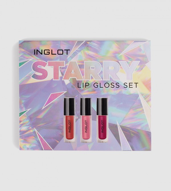 Buy Inglot Starry Lip Gloss Set, 90g In Multiple Colors | 6thStreet Qatar