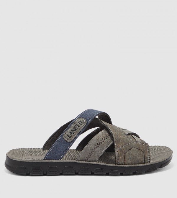 Buy Lanetti @ CCC Traditional Sandals Grey In Grey | 6thStreet UAE