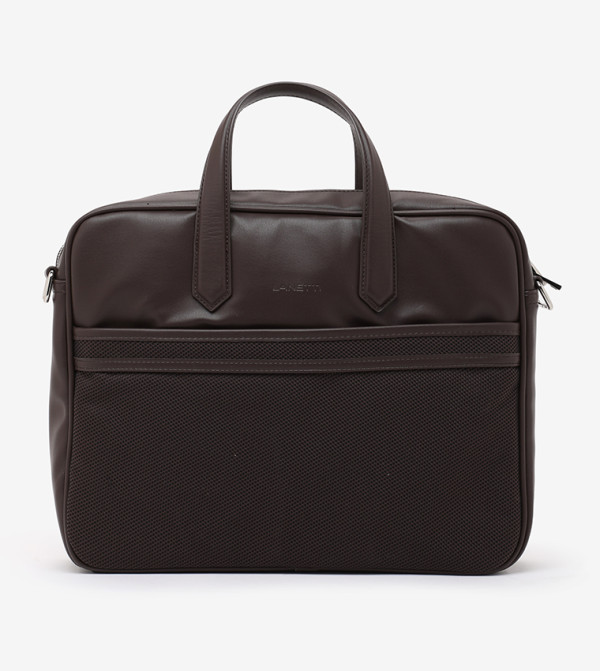 Buy Lanetti Laptop Bags Bmm U 055 40 03 Brown In Brown | 6thStreet Kuwait