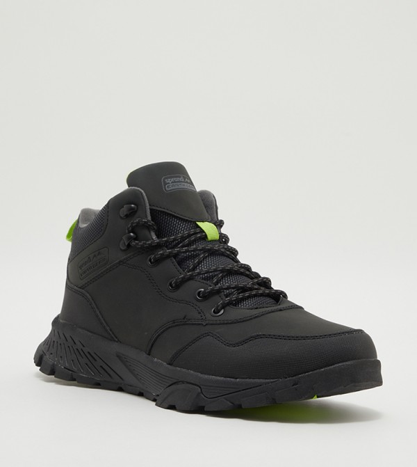 Buy Sprandi @ CCC Lace Up Casual Boots In Black | 6thStreet UAE