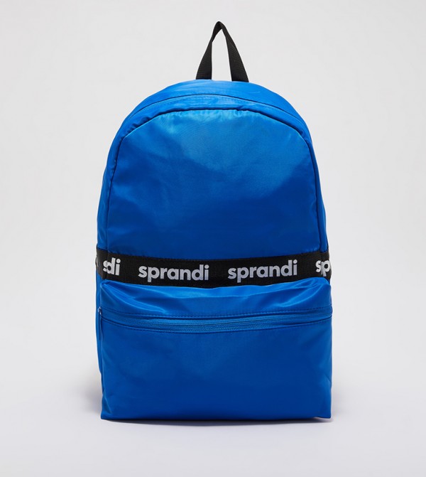 Buy Sprandi Solid Backpack In Blue | 6thStreet UAE