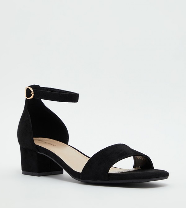 Buy Jenny Fairy @ CCC Block Heel D'Orsay Sandals In Black | 6thStreet UAE