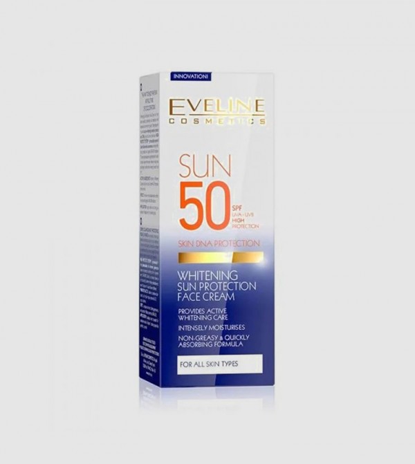 Buy Eveline Ev Sun Care Whitening Facecream SPF50 + 50ml In Multiple ...