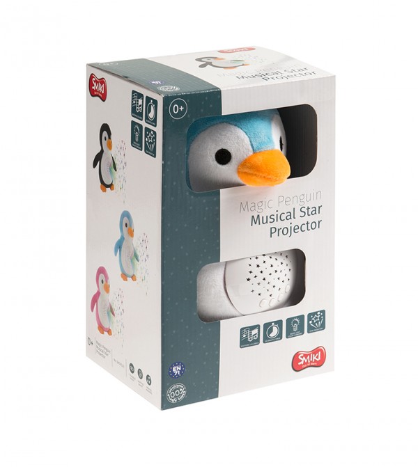 Buy R&B Kids Musical Star Projector Blue Penguin In Multiple Colors ...