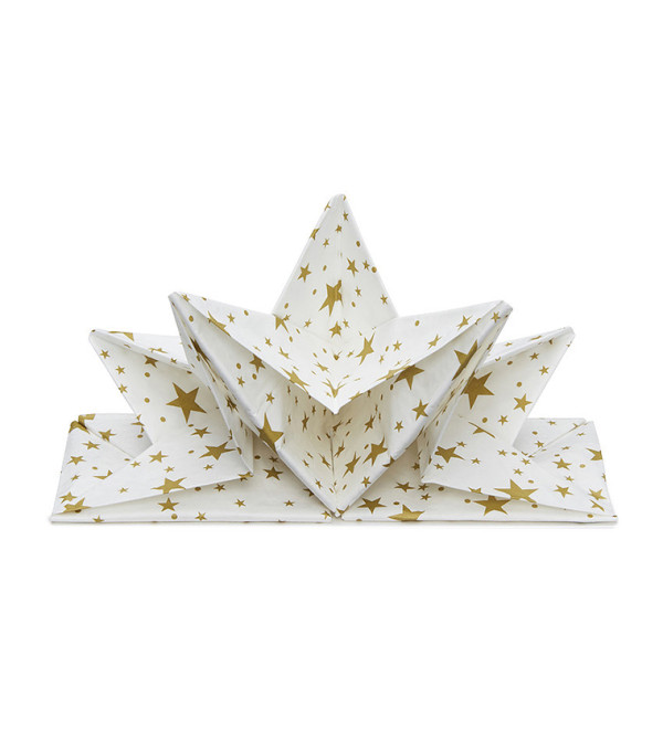 Buy Lakeland Gold Star Folding Napkin 12Pk Multi In Multiple Colors ...