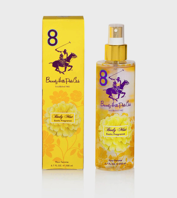Buy Beverly Hills Polo Club Premium Exotic Fragrance Body Mist No.8 ...