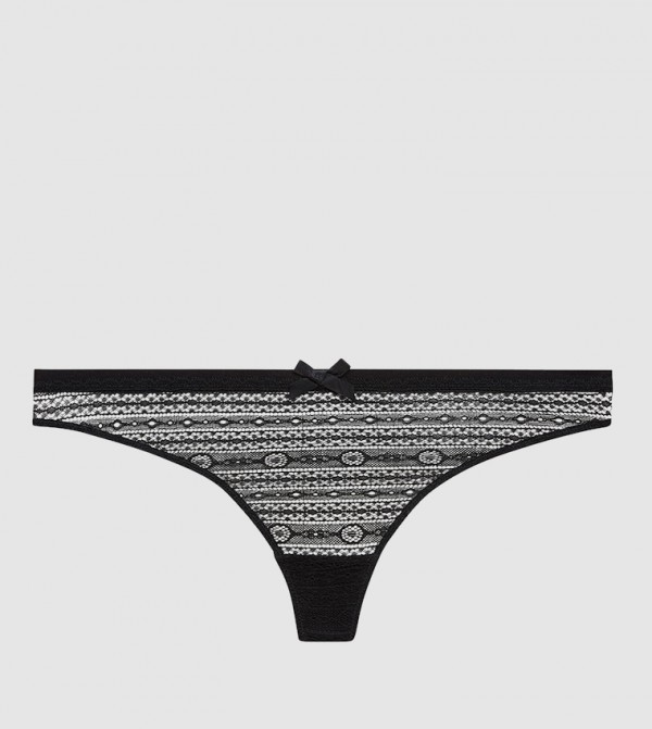 Buy Undiz New Voltiz String Noir In Black | 6thStreet UAE