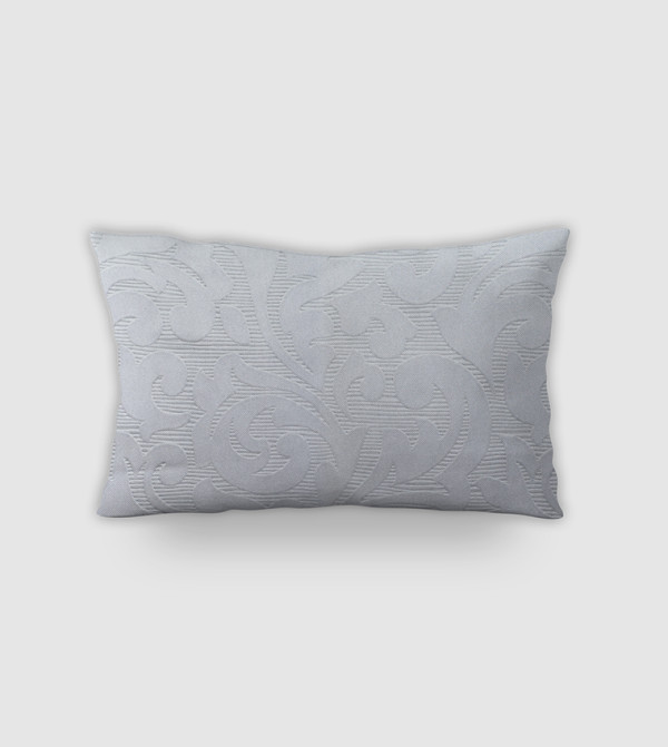 Buy HIS & HERS Shell Filling Embossed Rectangular Filled Cushion With ...