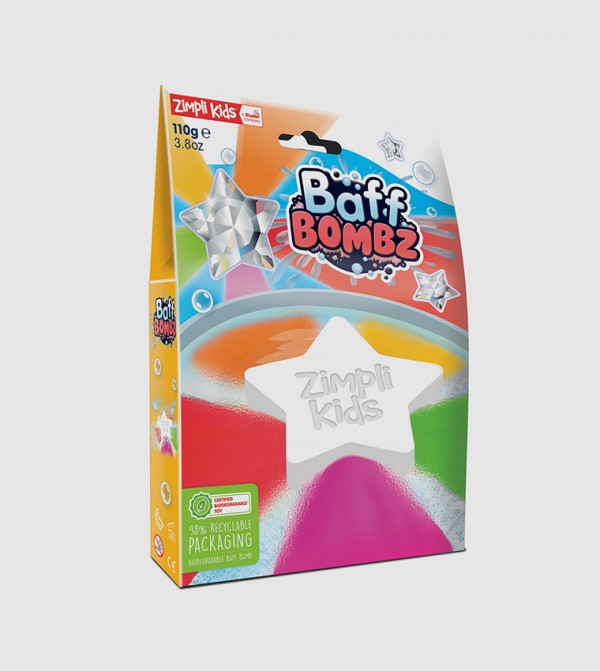 Buy ZIMPLI KIDS Baff Bomb White Star Rainbow Effect In Multiple Colors ...