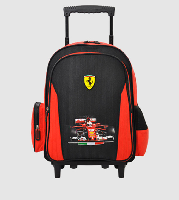 Buy Ferrari Ferrari Twin Turbo Trolley Backpack In Multiple Colors ...