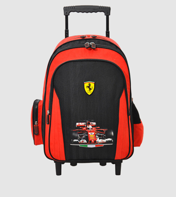Buy Ferrari Ferrari Twin Turbo Trolley Backpack In Multiple Colors ...