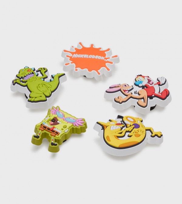 Buy Crocs Nickelodeon Throwback 5 Pack In Multiple Colors | 6thStreet Qatar