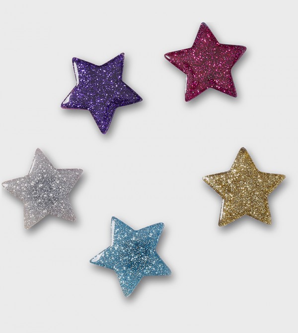 Buy Crocs Icon Glitter Stars 5 Pack In Multiple Colors | 6thStreet UAE
