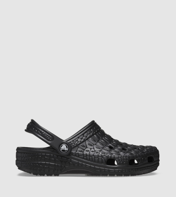 Buy Crocs Classic Crocskin Clog In Black | 6thStreet UAE