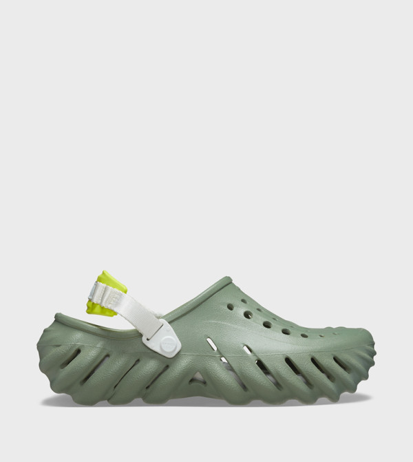 Buy Crocs Echo Clog In Green | 6thstreet Qatar