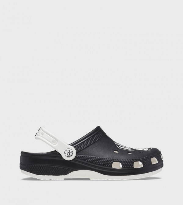Buy Crocs NBA Brooklyn Nets Classic Clog In Black | 6thStreet UAE