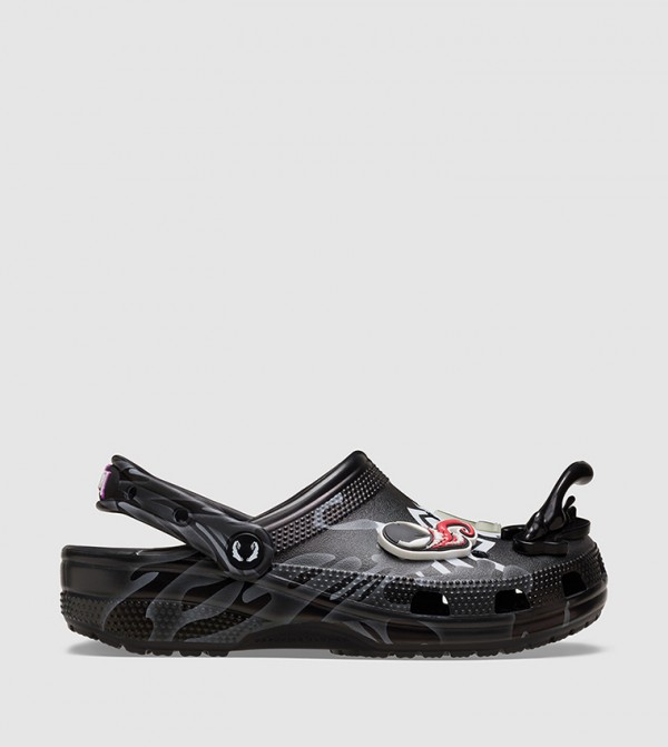 Buy Crocs Spider Man Venom Classic Clog In Black | 6thStreet Qatar