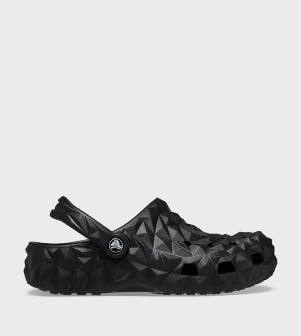Buy Crocs Classic Geometric Clog In Black | 6thStreet UAE