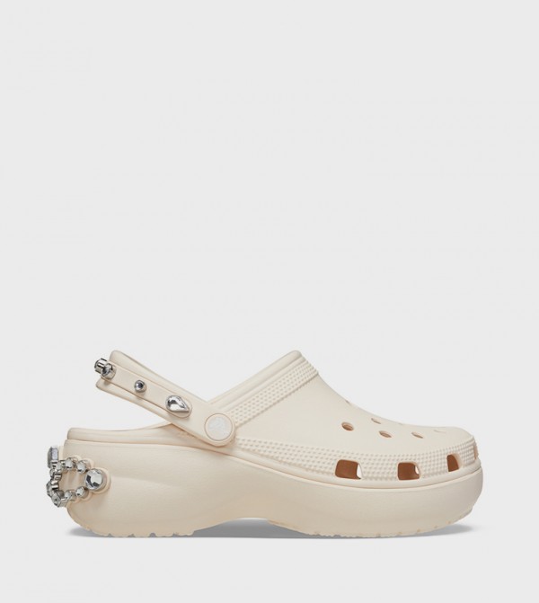 Buy Crocs Classic Platform Tiara Clogs In DEW | 6thStreet UAE